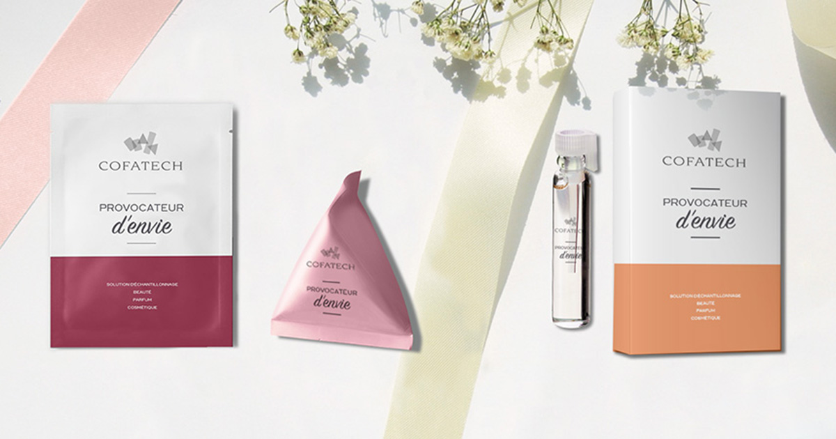 Cofatech | Solution d'échantillonnage beauté, parfum, cosmétique